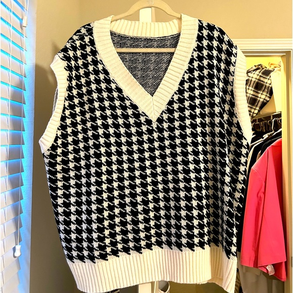 Sweaters | Checkered Sweater Vest | Poshmark